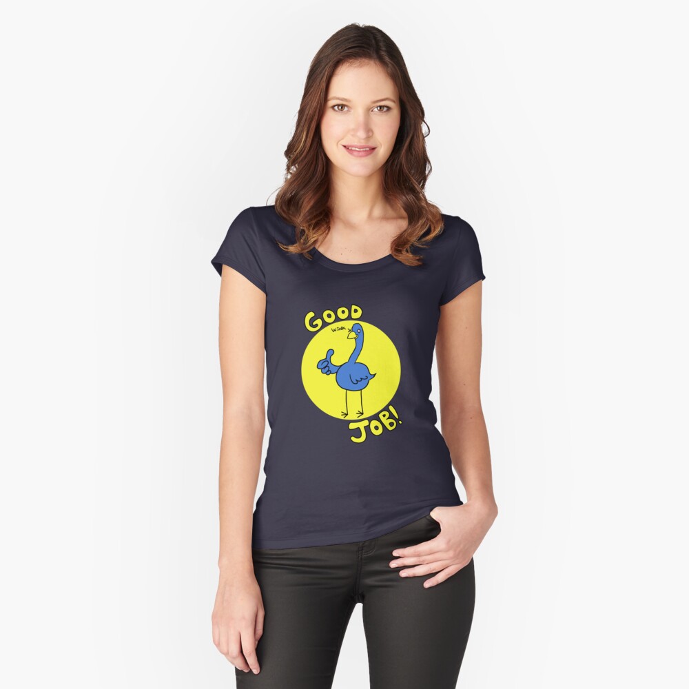 "Good Job Bird" Sticker for Sale by MitchTaylor | Redbubble