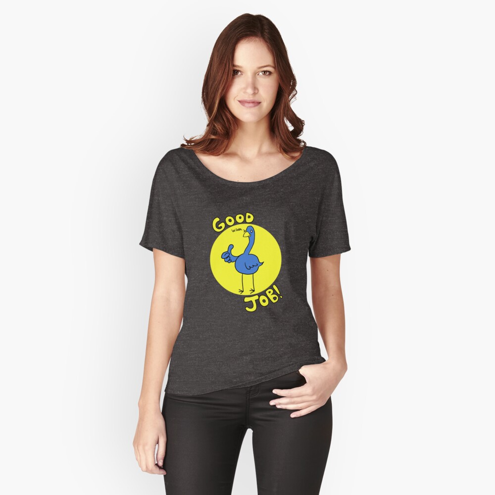 "Good Job Bird" Sticker for Sale by MitchTaylor | Redbubble
