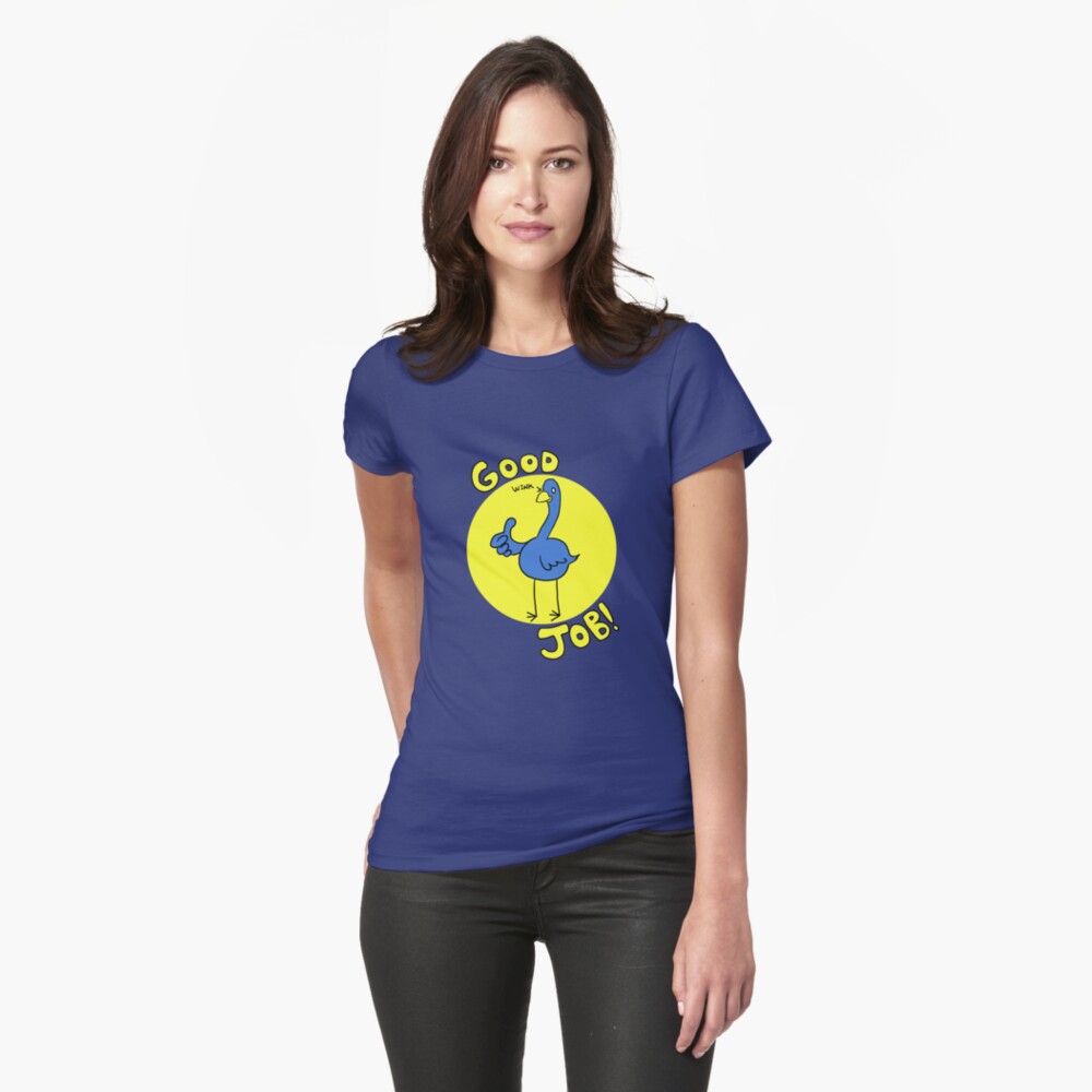 "Good Job Bird" Sticker for Sale by MitchTaylor | Redbubble