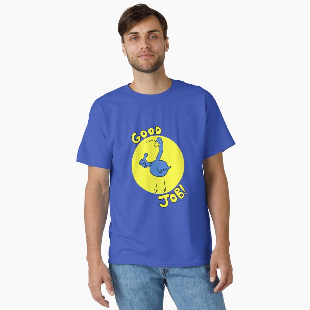 "Good Job Bird" Sticker for Sale by MitchTaylor | Redbubble