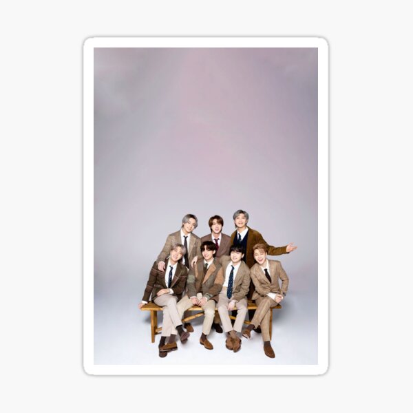 "BTS Spiral Notebook" Sticker by kookieGirl97 | Redbubble