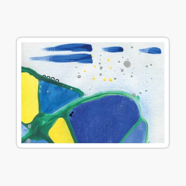 "Above the Fields and Over the Sea by Jess Cargill" Sticker by ...