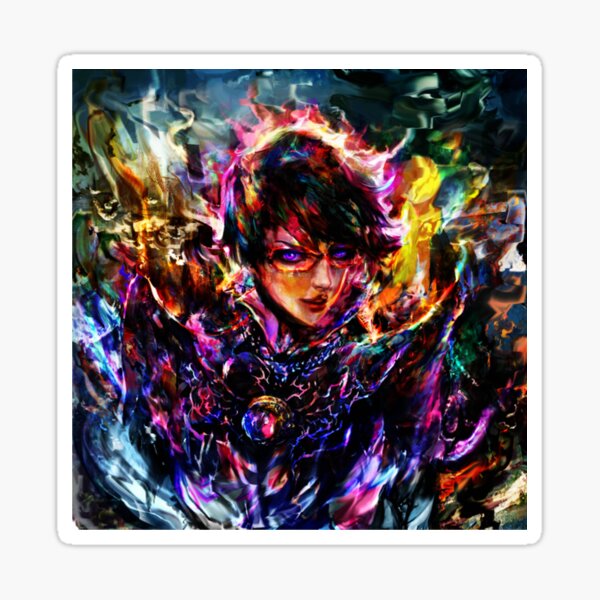 "bayonetta" Sticker by HangGiangTR | Redbubble
