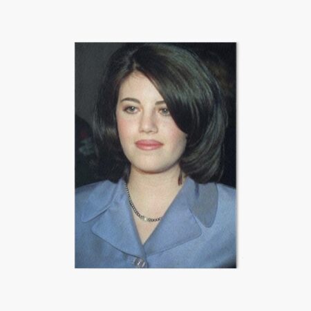 "Monica Lewinsky - Poster" Art Board Print for Sale by Charitadf ...