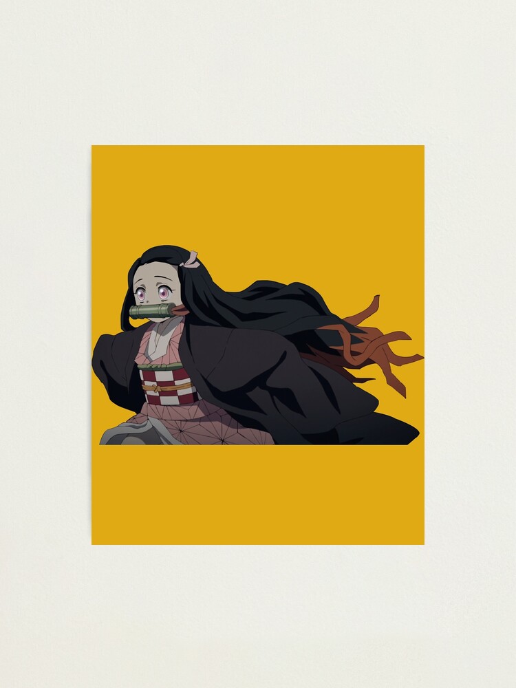 "Nezuko Running - Kimetsu no YaibaDemon Slayer" Photographic Print by ...