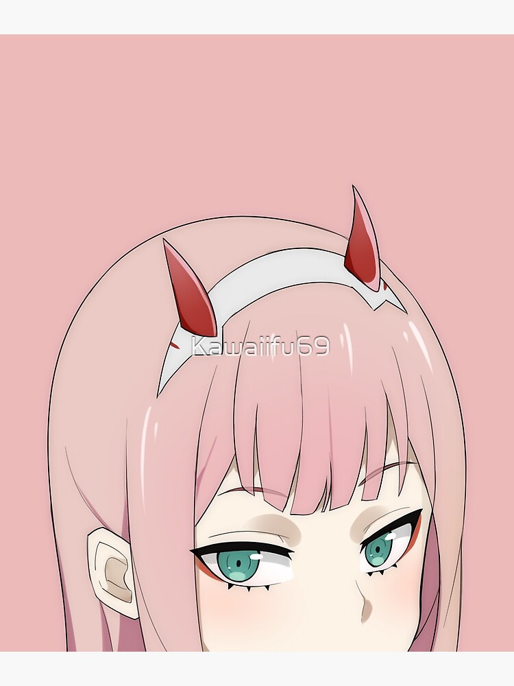 "Zero Two Peeker DARLING in the FRANXX" Photographic Print for Sale by ...