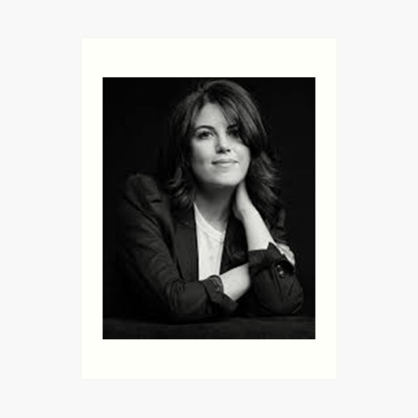 "Monica Lewinsky - Poster" Art Print for Sale by Sandyfd | Redbubble