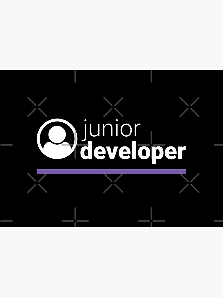 "Junior Developer" Sticker for Sale by Code Wear | Redbubble