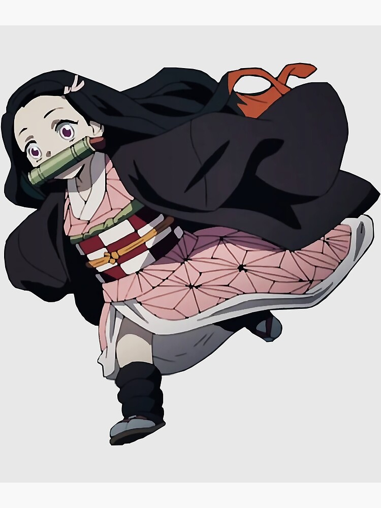 "Nezuko Baby Mode Demon Slayer " Art Print by shiibafzsaferb | Redbubble
