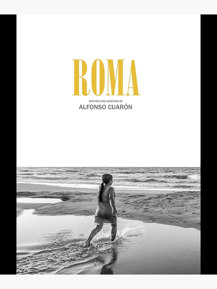 "Alfonso Cuaron ROMA movie poster netflix film design, Yalitza Aparicio ...