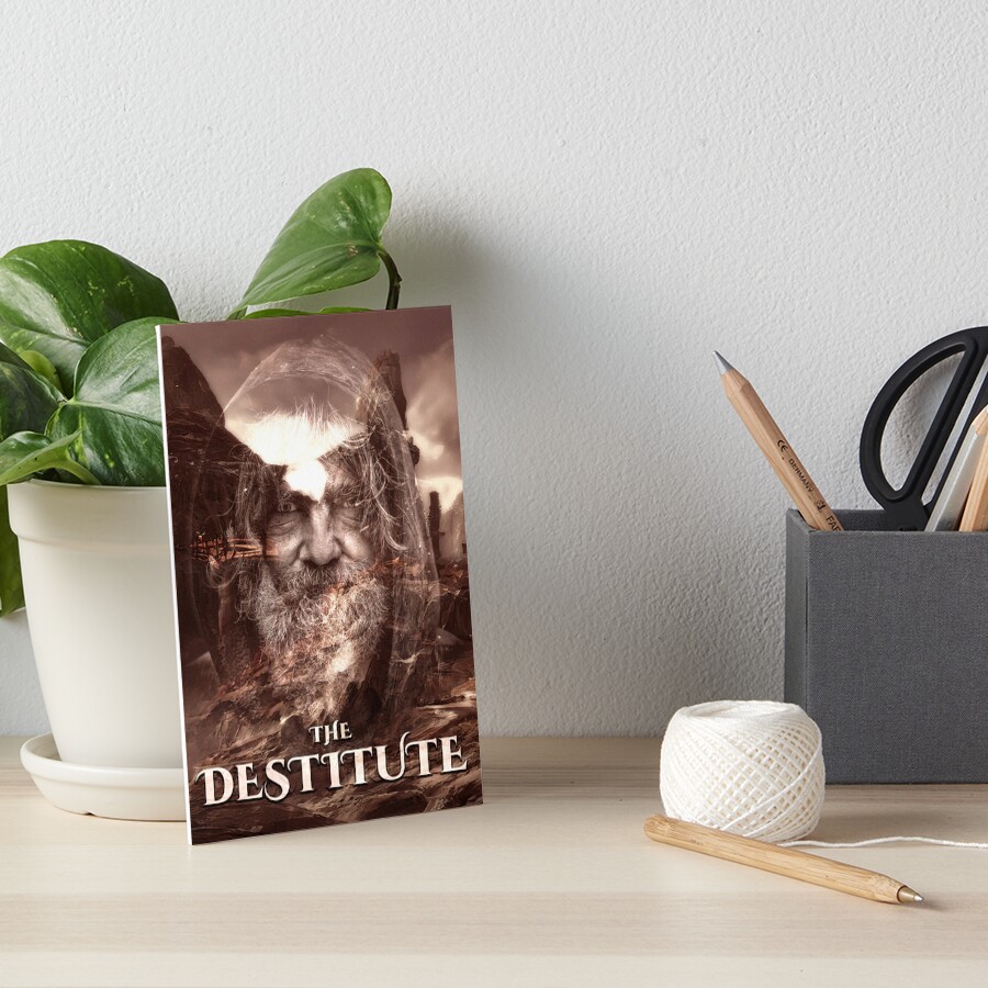 "The Destitute - Street, Smart, Mountain Man, Horror" Art Board Print ...