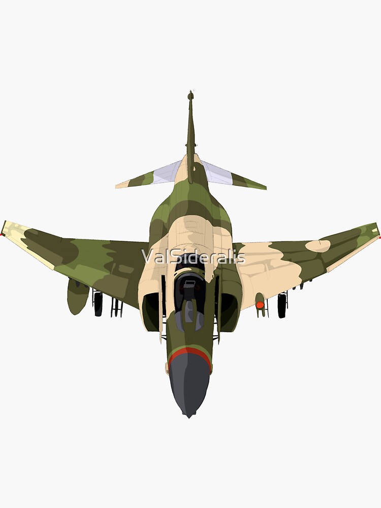 "F-4" Sticker by ValSideralis | Redbubble