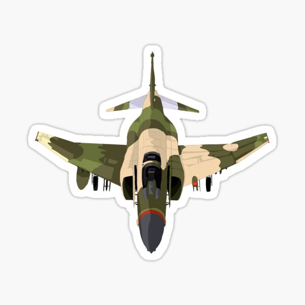 "F-4" Sticker by ValSideralis | Redbubble