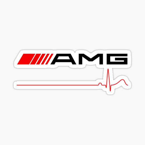 Amg Driving Performance Stickers | Redbubble