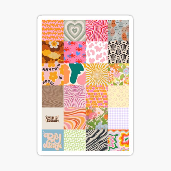 "Cute Collage" Sticker by moniquesb | Redbubble