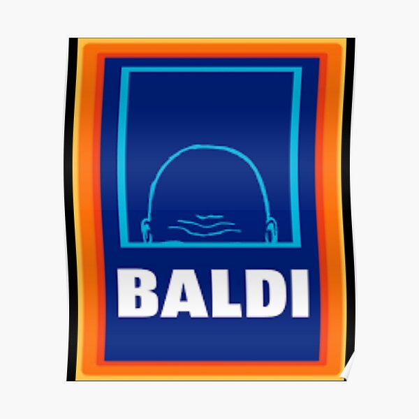 "Baldi Novelty Aldi Classic ." Poster for Sale by waynejocely | Redbubble