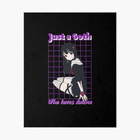 "Kawaii Vampire Goth Girl who loves Anime - Cute Gothic Girl Waifu ...