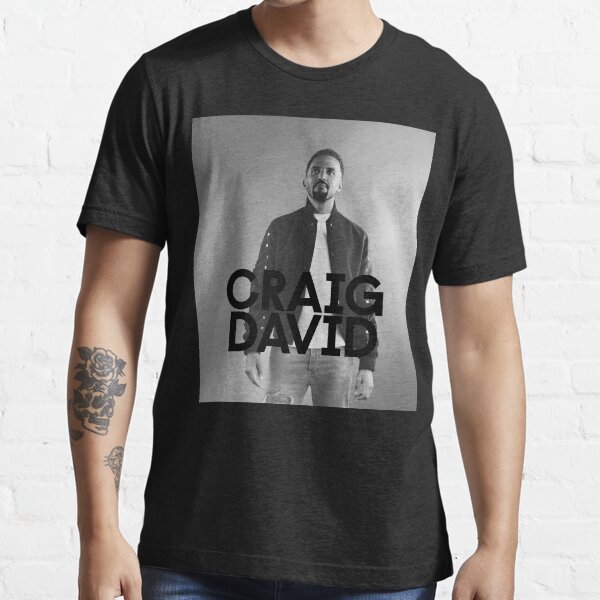 "black and white Craig show David tour" T-shirt for Sale by deerid2014 ...