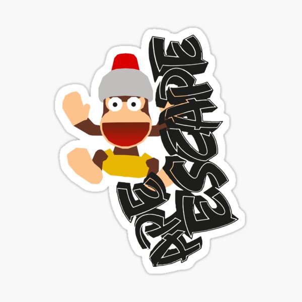 "Ape Escape" Sticker for Sale by Blake Turner | Redbubble