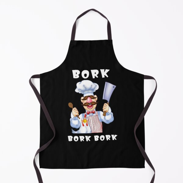 "Swedish Chef - Bork Bork Bork " Apron for Sale by OscarAcostas | Redbubble