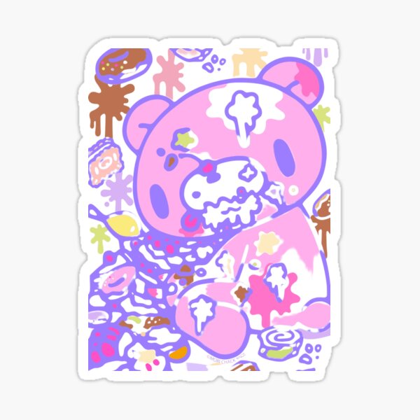 "Gloomy bear " Sticker by Tybrekir | Redbubble