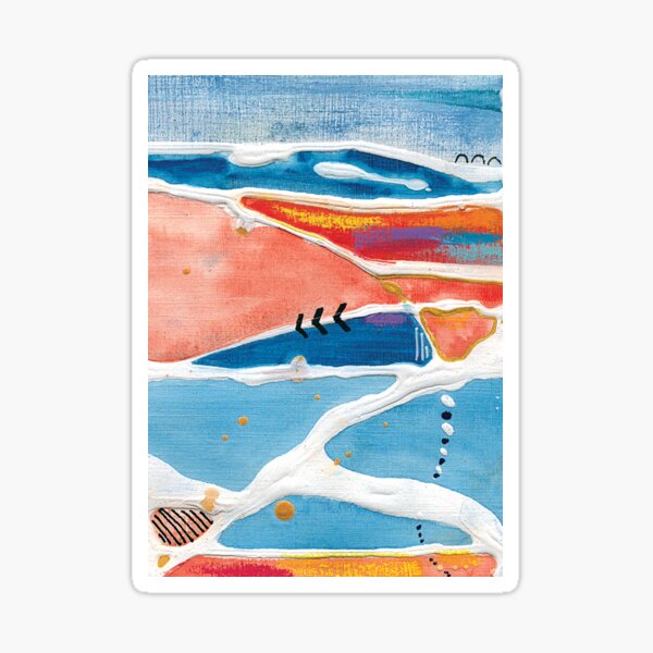 "Where the Sunset Meets the Ocean Part 1 by Jess Cargill" Sticker by ...