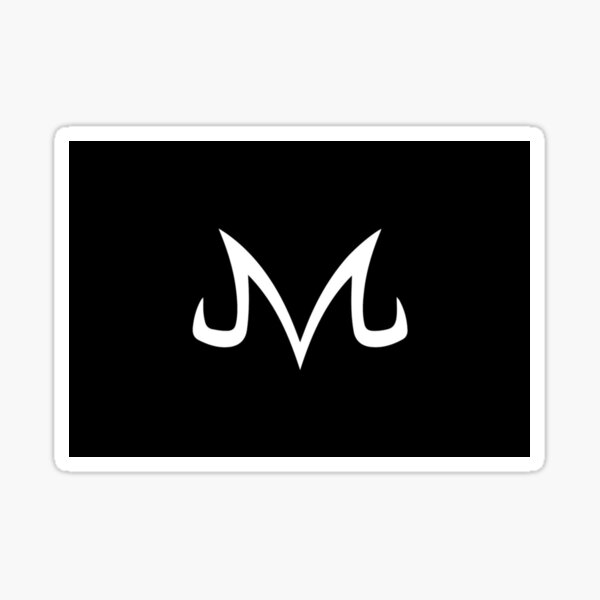 "Dragon Ball Z - Majin Mask" Sticker by marlonda | Redbubble