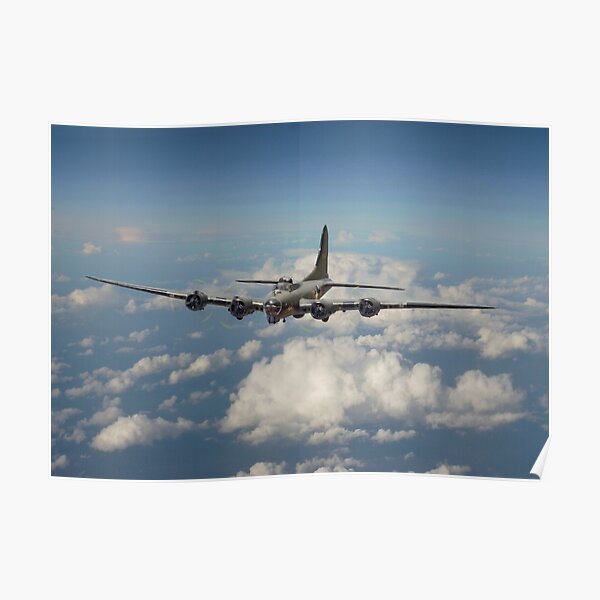 "B17- 8th Air Force Workhorse" Poster by warbirds | Redbubble