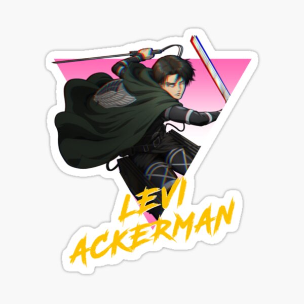 "Levi Ackerman" Sticker by Mieczyslawlukas | Redbubble