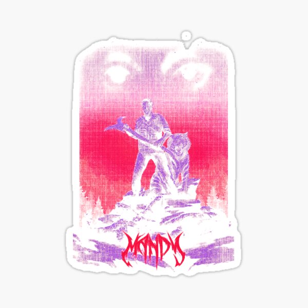 "Mandy Cult Movie" Sticker by Jamesadden | Redbubble