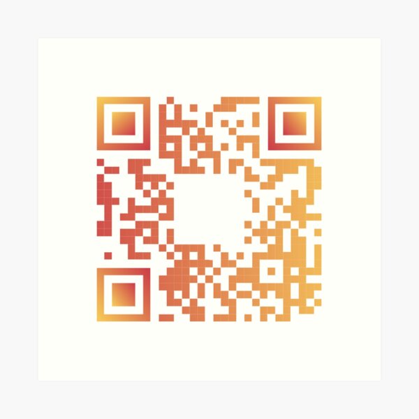 "QR Code" Art Print by shiranthathilak | Redbubble