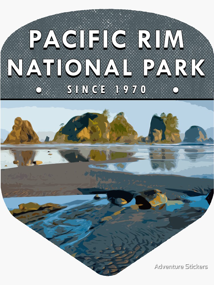 "Pacific Rim National Park 2" Sticker for Sale by tysonK | Redbubble