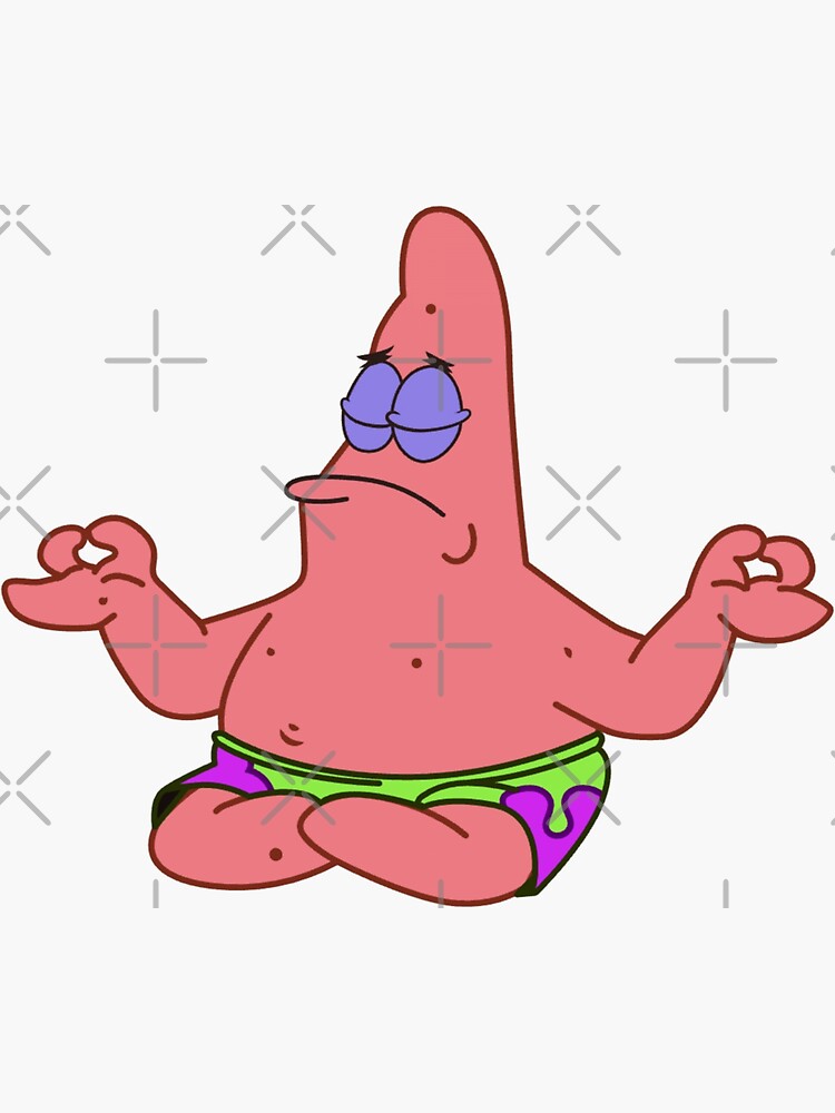 "Patrick star funny quotes patrick kids design Gifts " Sticker by ...