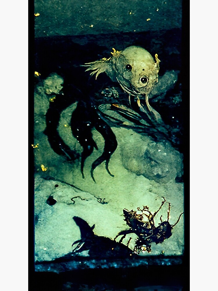 "deep sea demons" Poster by kiertwice | Redbubble