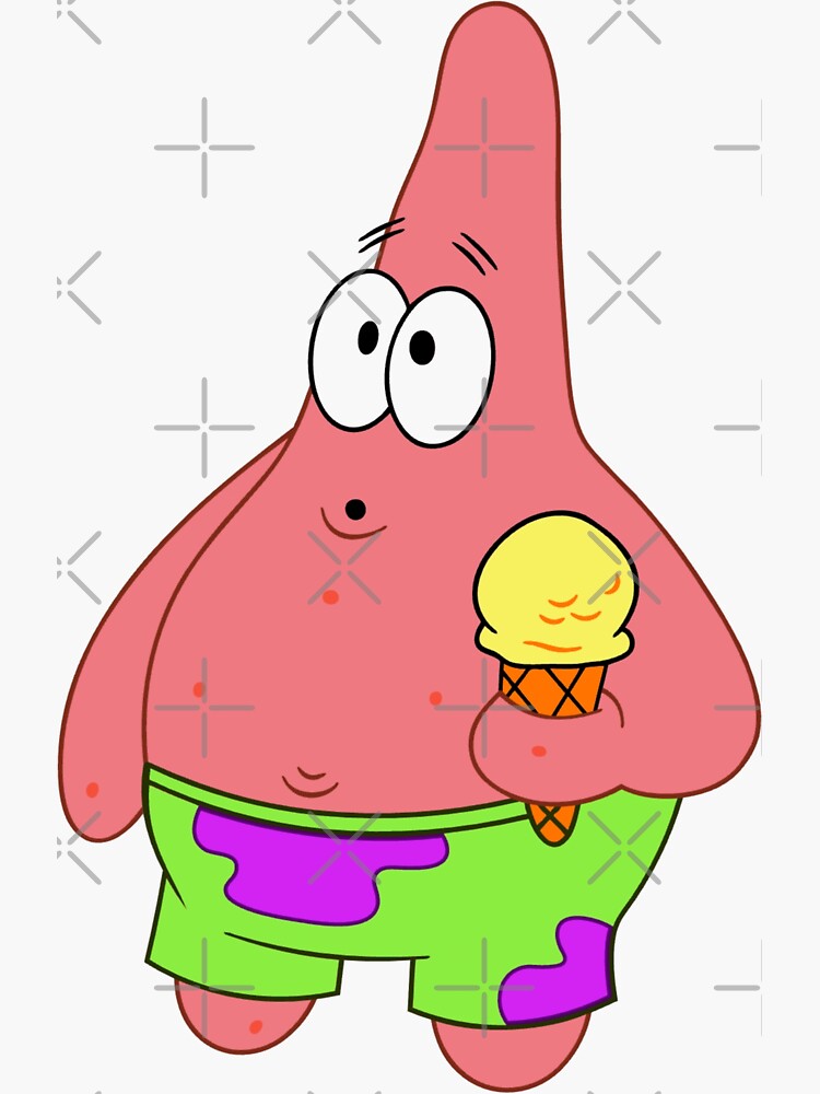 "Patrick star funny quotes patrick kids design Gifts " Sticker by ...