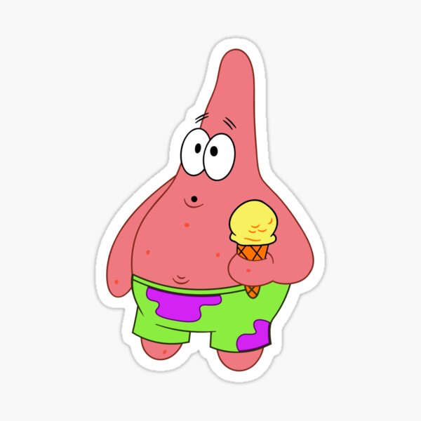"Patrick star funny quotes patrick kids design Gifts " Sticker by ...
