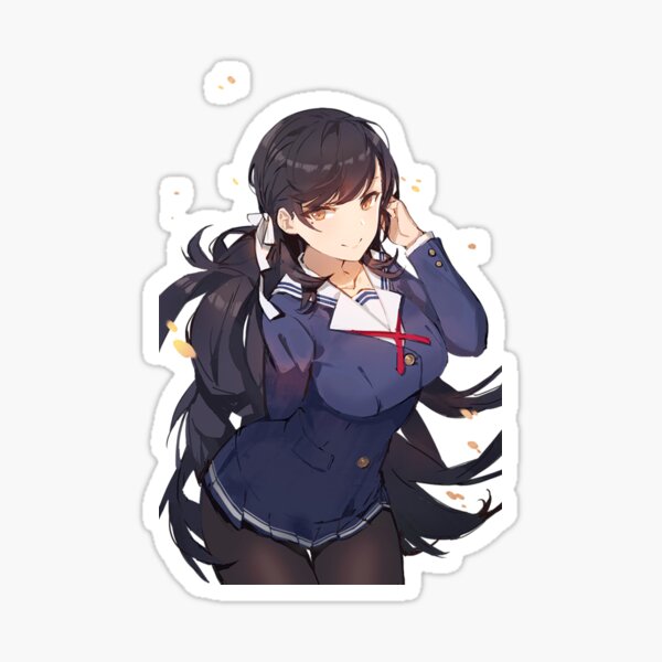 "Atago Azur Lane" Sticker for Sale by MEGB4CLO | Redbubble