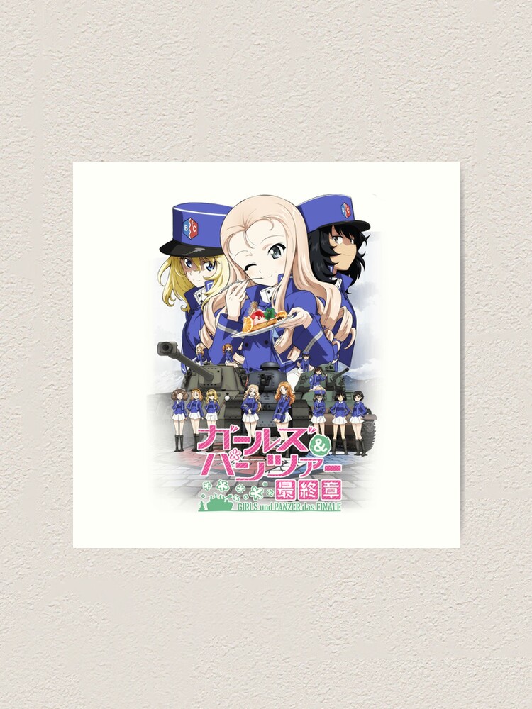 "Girls Und Panzer - logo" Art Print for Sale by BaryonyxStore | Redbubble