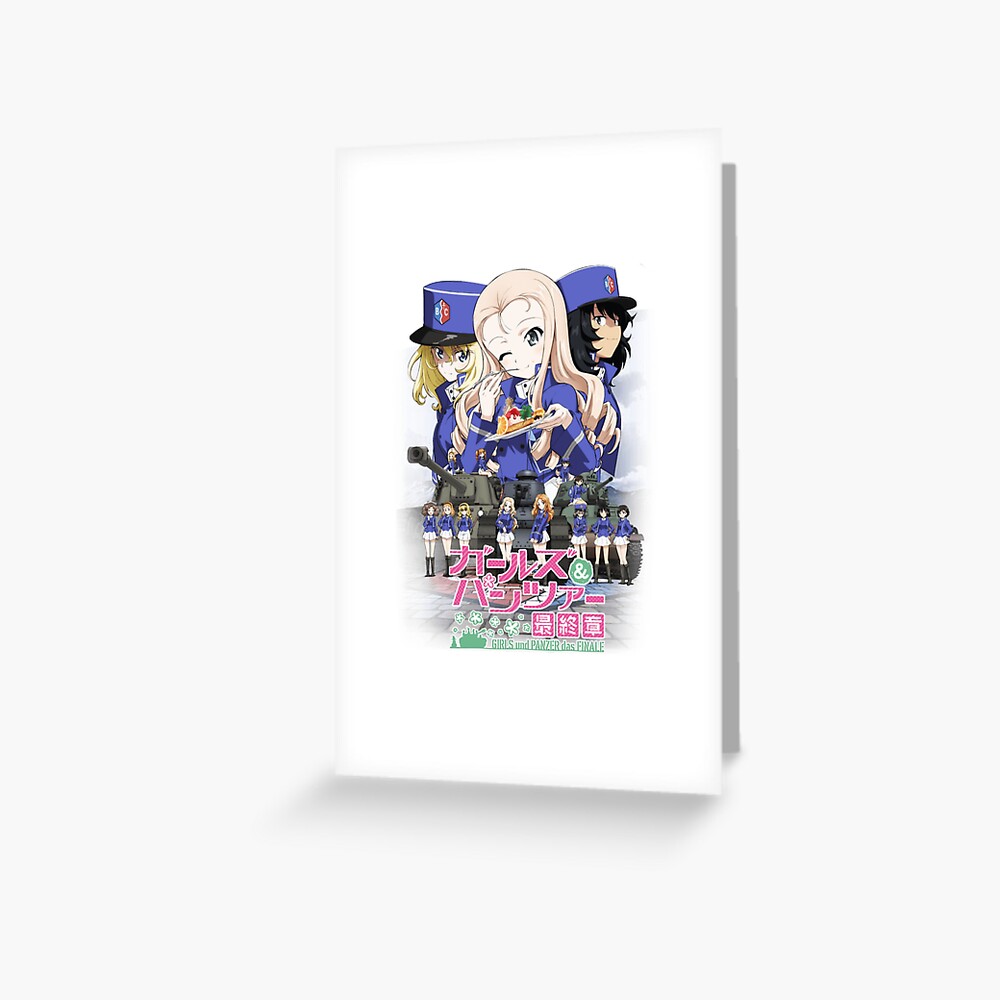 "Girls Und Panzer - logo" Greeting Card for Sale by BaryonyxStore ...