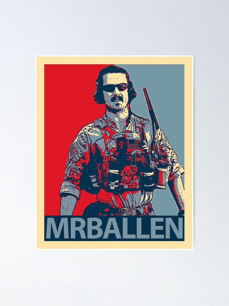"Mrballen" Poster for Sale by Wuando | Redbubble