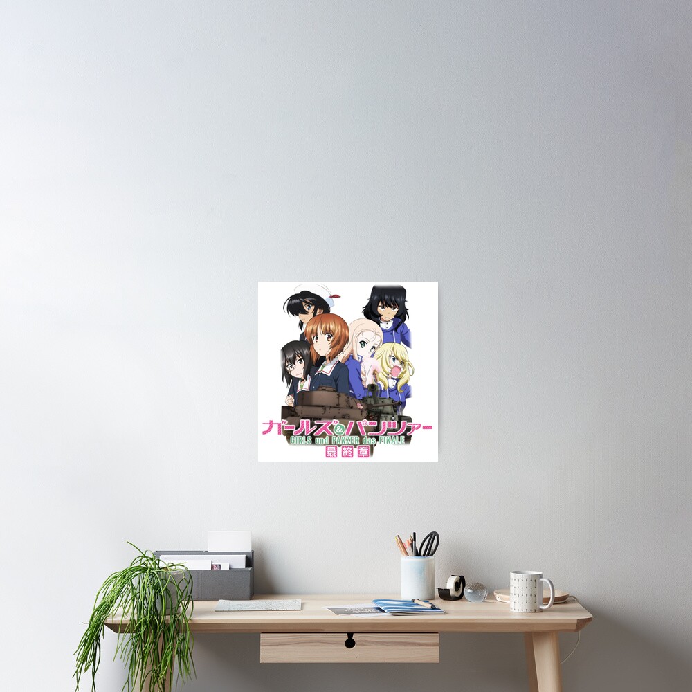 "Girls Und Panzer - logo" Poster by BaryonyxStore | Redbubble