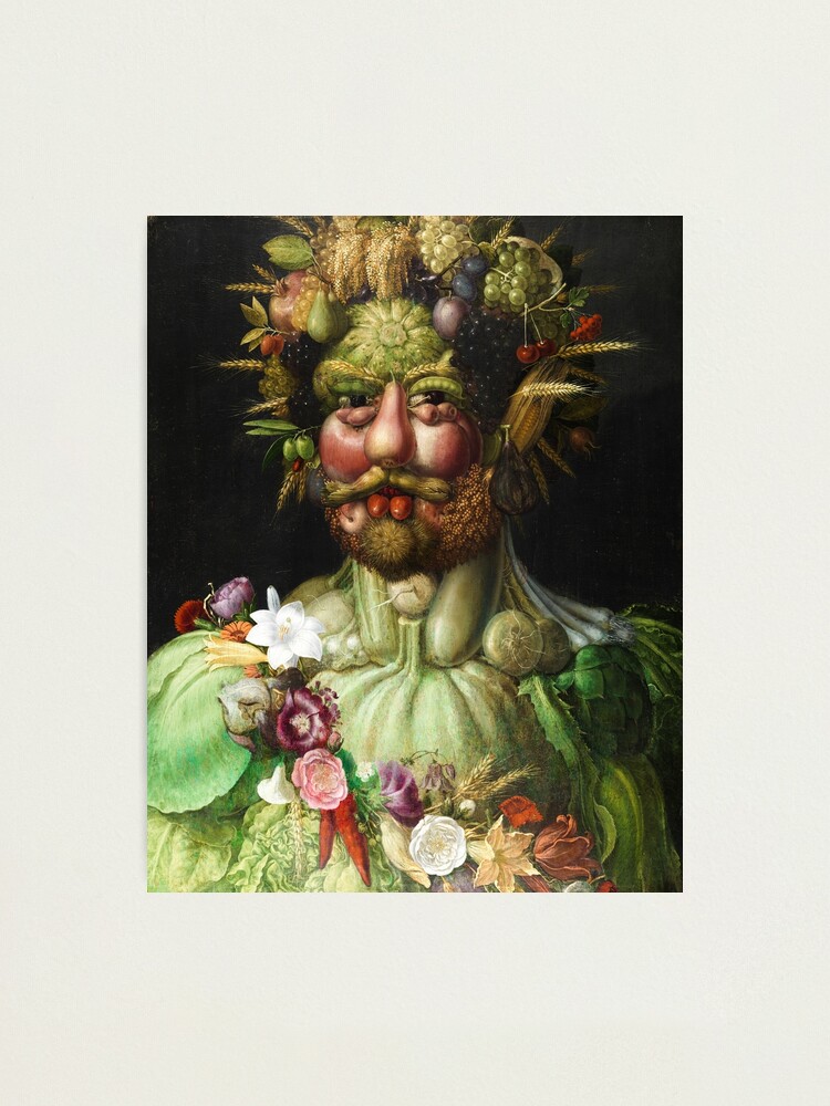 "Giuseppe Arcimboldo: Vertumnus and Portrait of Rudolf II von Habsburg ...