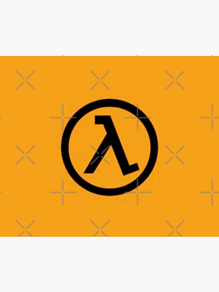 "Half Life(Lambda Symbol)" Sticker by GeorgeSt506 | Redbubble