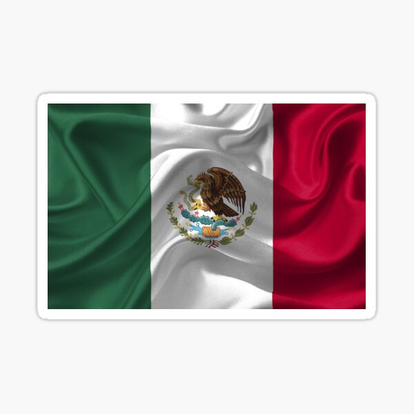 "BANDERA DE MEXICO" Sticker by Narcoonah | Redbubble