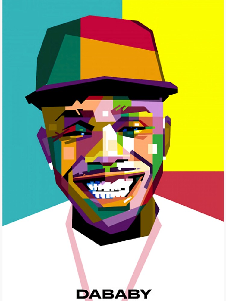 "Dababy Mozaik" Sticker by nakatimaka | Redbubble