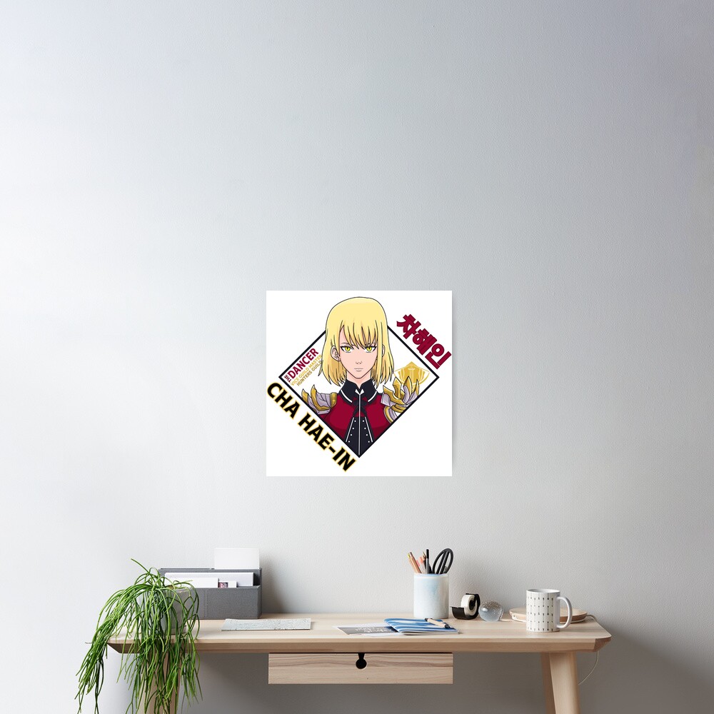 "S Rank Hunter Cha Hae-In " Poster for Sale by TahliaLittlejoh | Redbubble