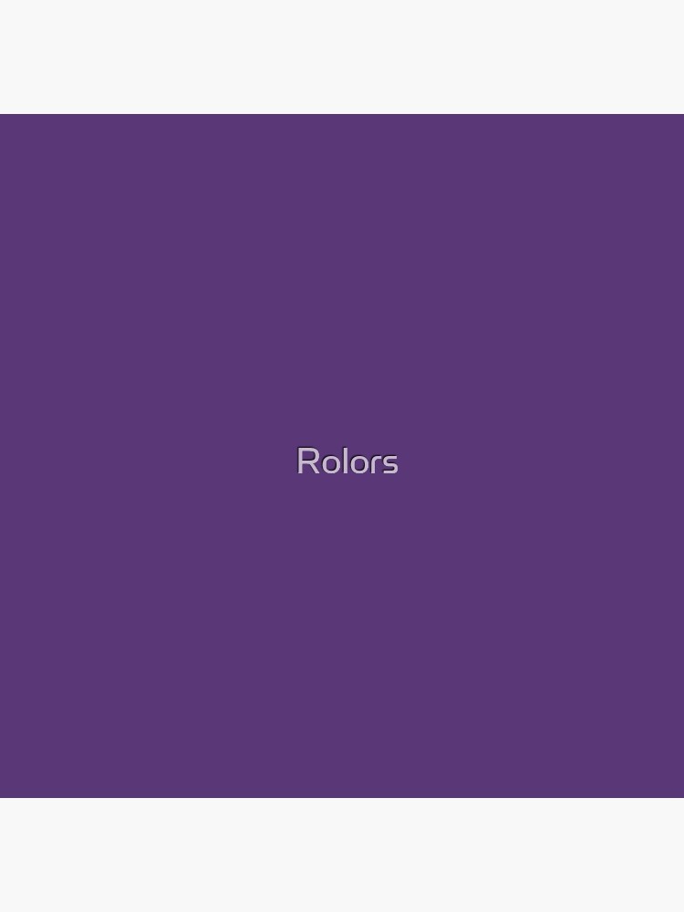 "Dark Cyber Grape Purple Minimalistic Color" Poster for Sale by Rolors ...
