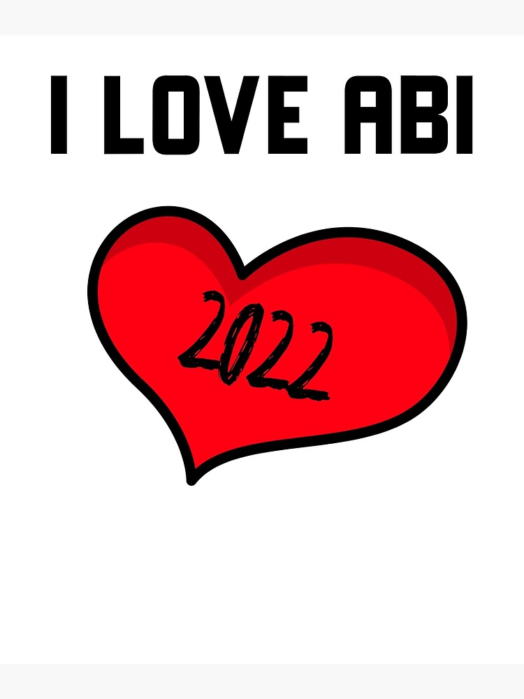 "Abi Abitur Heart" Poster for Sale by italostyler22 | Redbubble