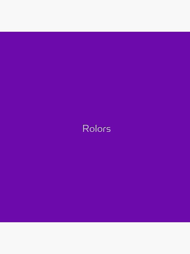"Dark Rebecca Purple Minimalistic Color" Sticker for Sale by Rolors ...