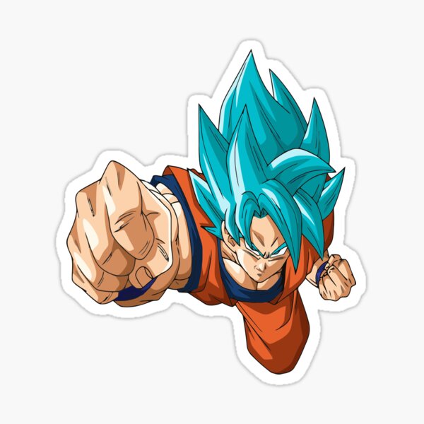 "son goku" Sticker by kehiji | Redbubble